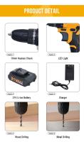China 21V Cordless Drill Driver Set for sale