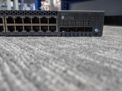 China 10/100/1000Mbps  Juniper EX3400-24T Services Gateway Full-Duplex Half-Duplex for sale