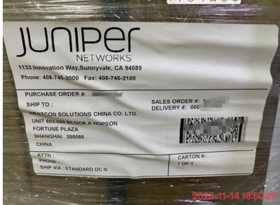 China PTX10001-36MR Packet Transport Router Juniper PTX10000 Series for sale