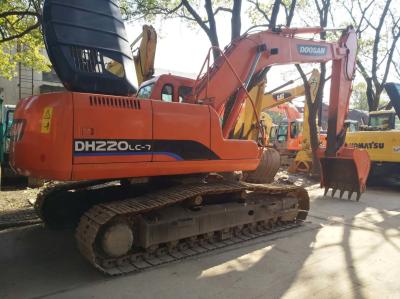 China 22 Ton Used Doosan Hydraulic Excavator DH220LC - 5 DH220LCV for sale
