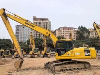 China PC220 Used Komatsu Excavator With 18m Long Boom for sale
