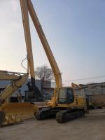 China Second Hand Komatsu PC220 Excavator With 20m Long Boom for sale