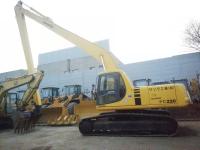 China Second Hand Komatsu PC220 Excavator With 20m Long Boom for sale