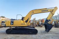 China Surplus Used Hydraulic Komatsu PC220 Excavator With Aircon Unit for sale