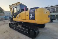 China Surplus Used Hydraulic Komatsu PC220 Excavator With Aircon Unit for sale
