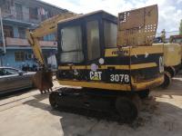 China 0.3M3 Construction Used CAT Excavators Caterpillar 307B E70B for sale