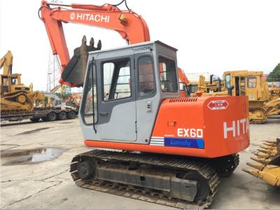 China Mini Used Hitachi Excavator EX60 Small Digger 0.3M3 for sale