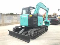 China 7 Ton Small Digger Crawler Type Mini Excavator Kobelco SK70SR for sale