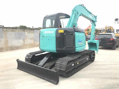 China 7 Ton Small Digger Crawler Type Mini Excavator Kobelco SK70SR for sale