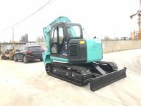 China 7 Ton Small Digger Crawler Type Mini Excavator Kobelco SK70SR for sale