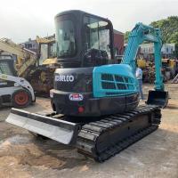 China Kobelco SK55SR Used Mini Excavator WIth 0.3M3 Bucket for sale