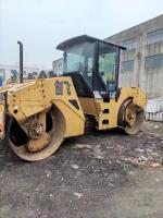 China CB534D Tandem Double Drum Roller Compactor Caterpillar Used 12T for sale