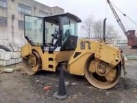 China CB534D Tandem Double Drum Roller Compactor Caterpillar Used 12T for sale
