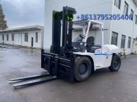 China 10 Ton TCM FD100 Used Forklift Truck With 6m Lifting Height for sale