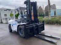 China 10 Ton TCM FD100 Used Forklift Truck With 6m Lifting Height for sale