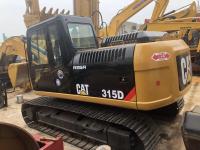 China Used 6 Cylinder CAT Excavator 15T Operating Weight 2015-2021 Year 315D Excavator for sale