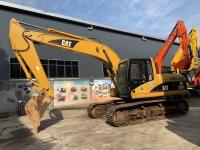 China High Efficiency Used CAT Excavators 320C With 2.4m3 Bucket Capacity And 600mm Track Width for sale