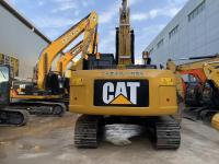 China Mechanical Transmission Used CAT Excavators With Original CAT Bucket for sale
