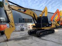China Mechanical Transmission Used CAT Excavators With Original CAT Bucket for sale