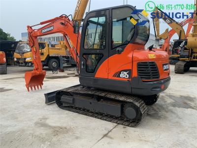 China Second-Hand Doosan DX60-9C Mini Crawler Excavator  Mechanical Transmission for sale