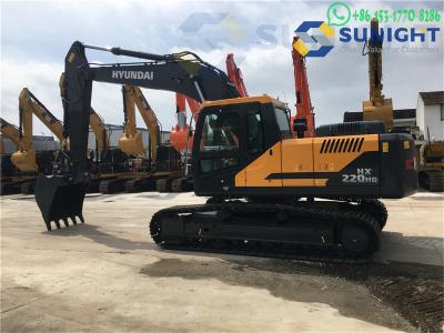 China Used Hyundai 220HD Excavator HX200HD with 450L Fuel Capacity for sale