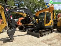 China 5 Ton 6 Ton Excavator Used Volvo Ec55 Ec55blc Mini Small Excavator Cheap Mini Excavator for sale