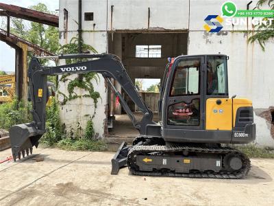 China Innovate Your Approach To Excavation Volvo EC60 Used Excavator Machine For Those Who Seek Perfection In Every Dig for sale