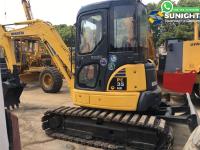 China Used Komatsu PC35 PC35MR Diggers Japanese Original Crawler 3 Tons Second Hand Mini Excavators for sale