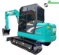 China Excellent Condition Original Design Japanese Excavator Used 6 TON Kobelco 60 SK60 SK60-8 Mini Digger for sale