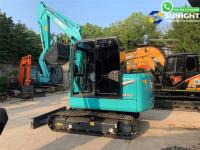 China Excellent Condition Original Design Japanese Excavator Used 6 TON Kobelco 60 SK60 SK60-8 Mini Digger for sale