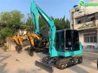 China Excellent Condition Original Design Japanese Excavator Used 6 TON Kobelco 60 SK60 SK60-8 Mini Digger for sale