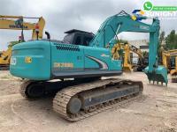 China Used Good Condition 26Ton Kobelco SK260 Crawler Earth Digger Excavator Japan Net Import for sale