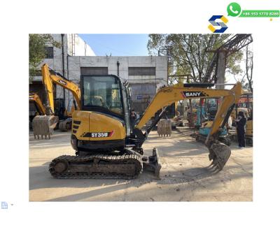 China SY35U 3.5TON Weight China Supplier 100% New Machinery Production Sany 35u Mini Excavator for sale