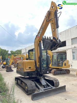 China Small Excavator SY55C SY55U Digging Hydraulic Mining Machine 7ton Small Crawler Excavator for sale