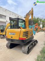 China Small Excavator SY55C SY55U Digging Hydraulic Mining Machine 7ton Small Crawler Excavator for sale