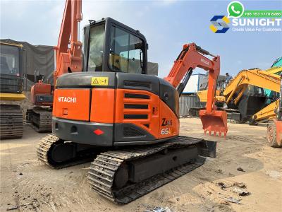 China Deft Design Japan Used Excavator Hitachi ZX65U Hydraulic Backhoe Used ZX65U 6.5tons Mini Digger for sale
