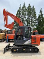 China 6 Ton Mini Used Hitachi Excavator ZX60 With Blade And Low Working Hours for sale