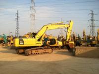 China Yellow Komatsu Wheeled Excavator , 22 Ton Komatsu Excavators PC220LC-8 for sale