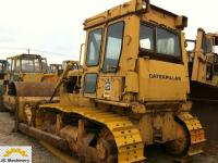 China Enclosed Cabin Used Cat Bulldozer D6D With New Track / Cat 3306 Engine for sale