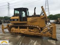 China 7 Track Rollers Cat Used Equipment / Cat D6G Dozer With Ripper D6 D6D  D6H D6R for sale