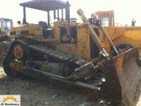 China Open Cabin Used Cat Bulldozer D6H Original Colour Six Cylinders 2008 Year for sale