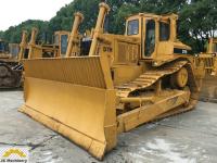 China Yellow Old Cat Dozer / Cat D7H Dozer With 3 Shank Ripper And Good Undercarriage for sale