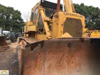 China D8K Enclosed Cabin Old CAT Dozers , Strong Second Hand Dozer 31T Weight for sale