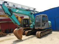 China Second Hand Construction Machinery , Kobelco Sk100 Excavator 600mm Shoe Size for sale