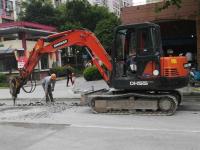 China Original Doosan Mini Excavator , DH55-7 Second Hand Mini Diggers CE Approval for sale