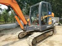 China 4 Cylinders 6 Ton Mini Used Doosan Excavator DH60-7 With Low Working Hours for sale