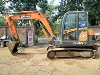 China 4 Cylinders 6 Ton Mini Used Doosan Excavator DH60-7 With Low Working Hours for sale