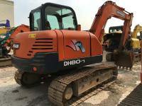 China Second Hand Small Doosan 8 Ton Excavator DH80-7 Excellent Working Condition for sale