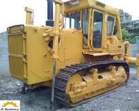 China D155A-1 Old Komatsu Dozer Bulldozer / Komatsu High Track Dozer With Three Shank Ripper for sale