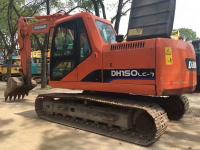 China 0.58m³ Bucket 15 Ton Used Doosan Excavator DH150LC-7 5.883L Displacement for sale